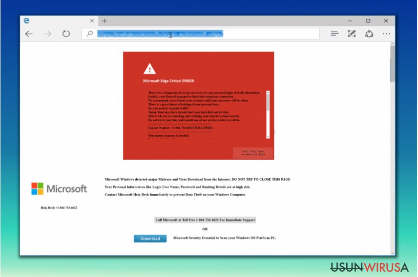 Usuń wirusa „Microsoft Edge Critical ERROR” (Poradnik usuwania ... Usuń wirusa „Microsoft Edge Critical ERROR” (Poradnik usuwania ...